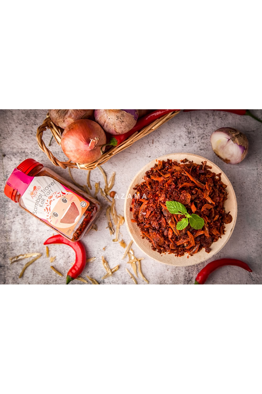 SAMBAL TRAVEL KEKYAH 200g